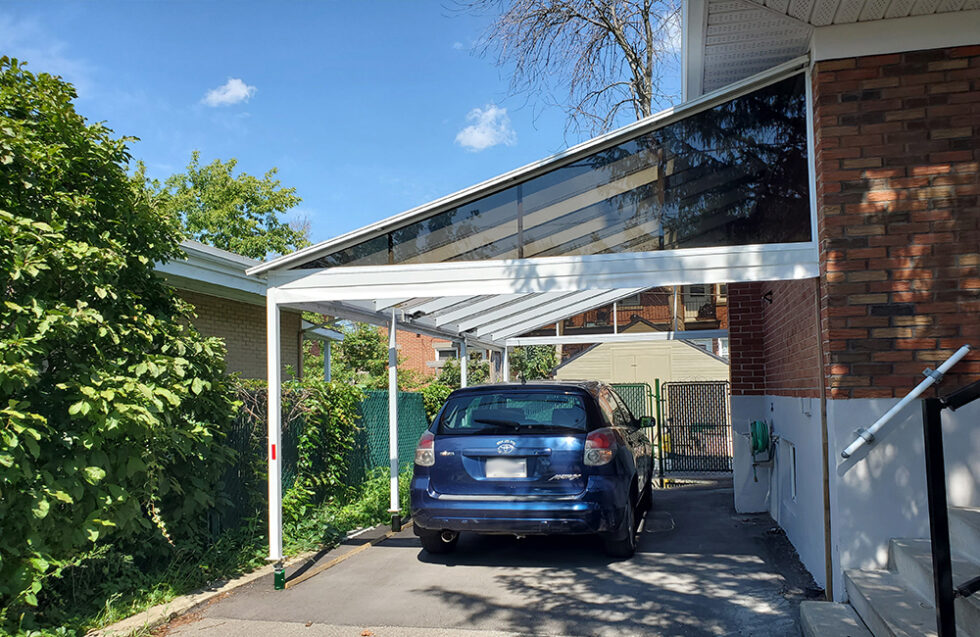 Abri d'auto - Le CarPORT - SOLARIUM Optimum Inc